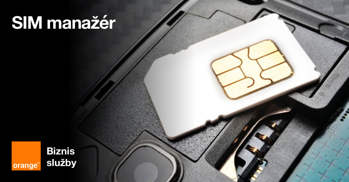 SIM manažér | Orange