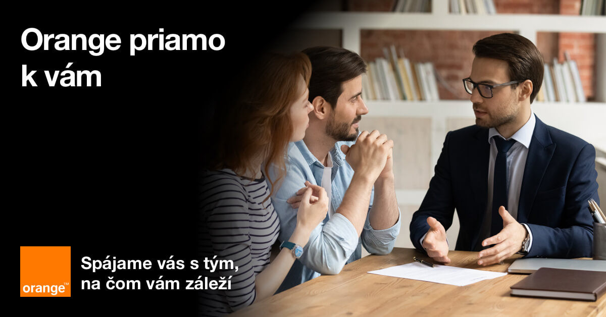 Orange priamo k vám | Orange