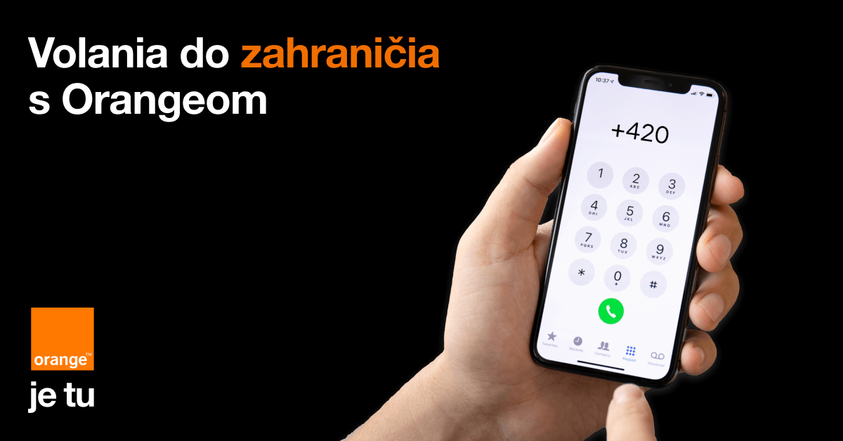 Volania do zahraničia | Orange