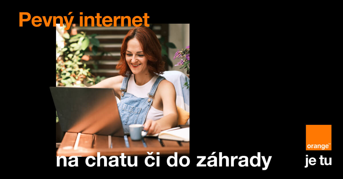 Ako získať pevný internet na chatu a do záhrady? | Orange